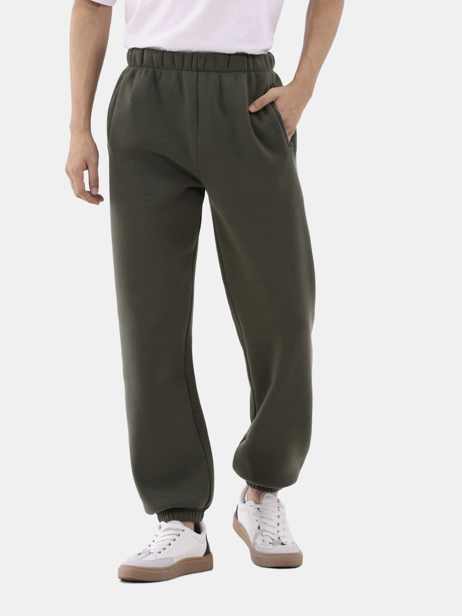 Lazer Men's Fleece Relaxed Fit Sweatpants, Sizes XS-3XL - Walmart ...