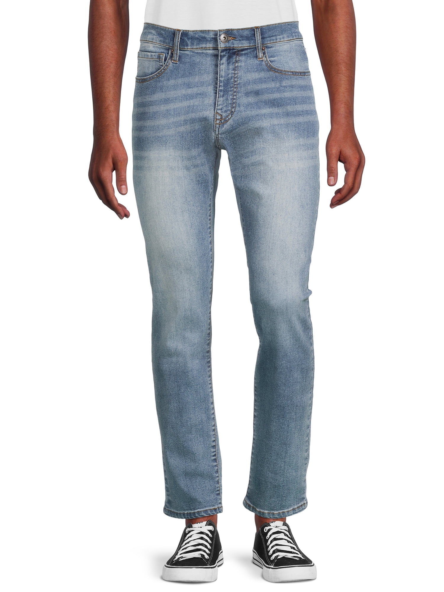 Lazer Pointe Men's Flex Denim Slim Fit Jeans - Walmart.com