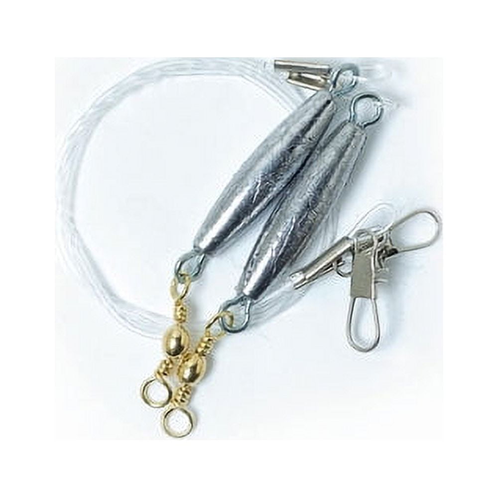 Eagle Claw Lazer Sharp 20in Speckled Trout Leader with 1/2 oz Trolling ...