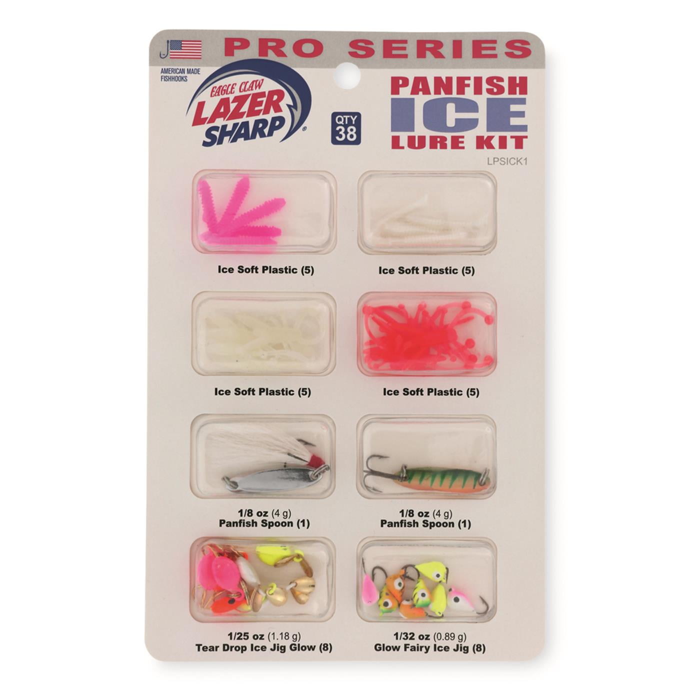 Lazer Sharp 38 Piece Panfish Lure Kit - Walmart.com