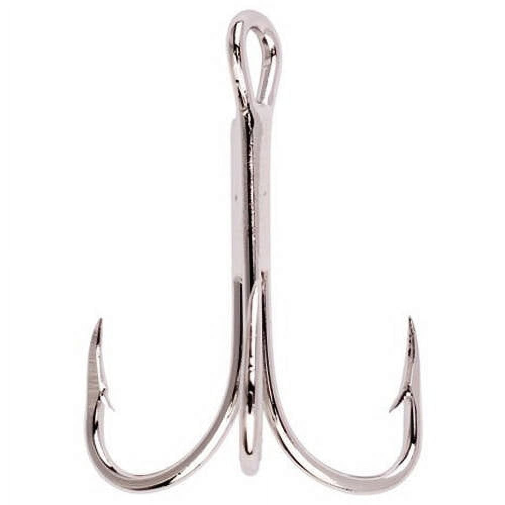 Lazer Sharp L375G3-3/0 Treble Reg Shank Curved Point Hook, Size 3/0 ...