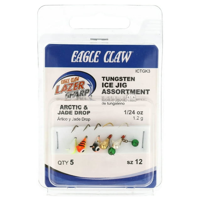 Lazer Sharp Lazer 5 Piece Tungsten Ice Jig Asst - Walmart.com