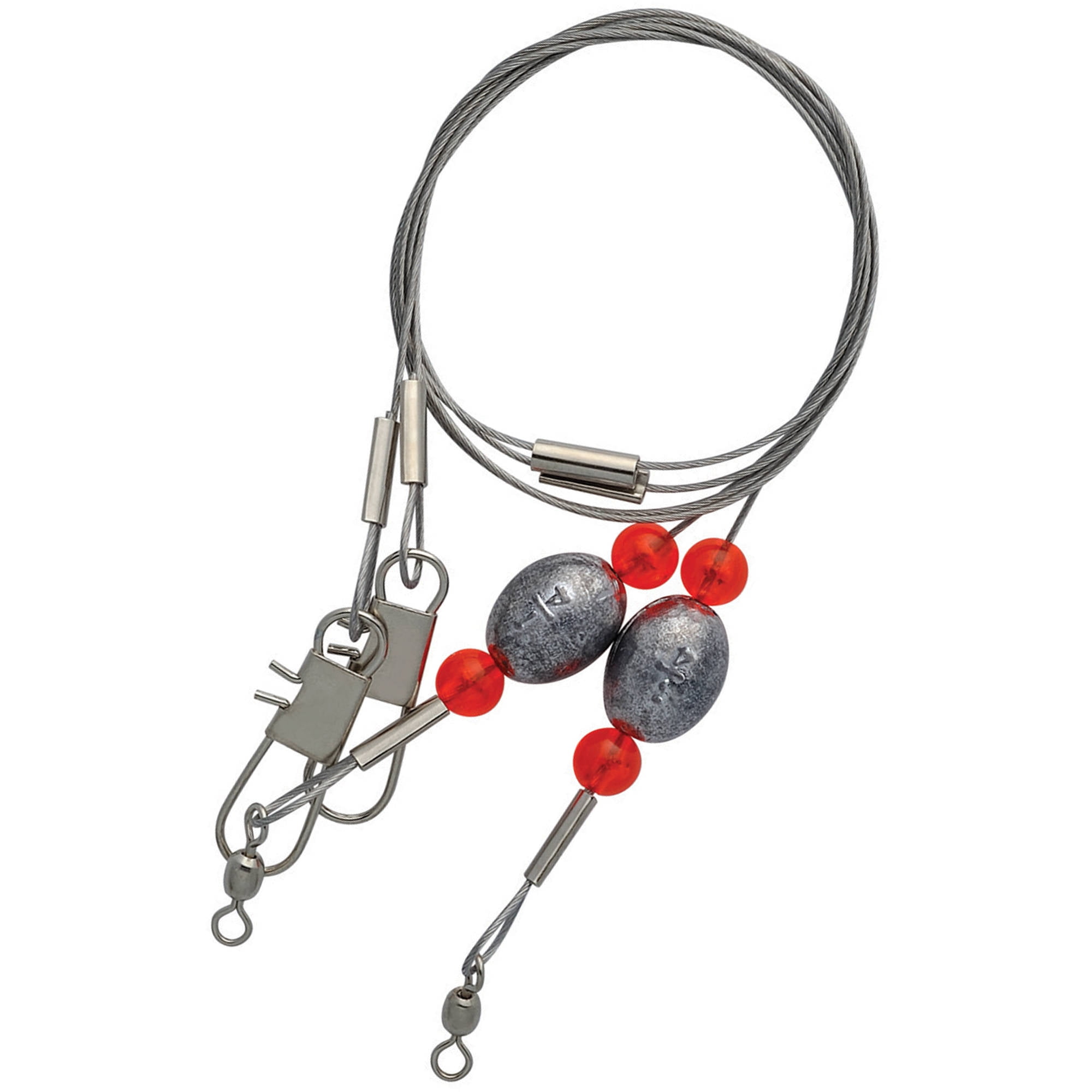 Lazer Sharp Ready Rig 18" with 3/4 oz Egg Sinker - Walmart.com