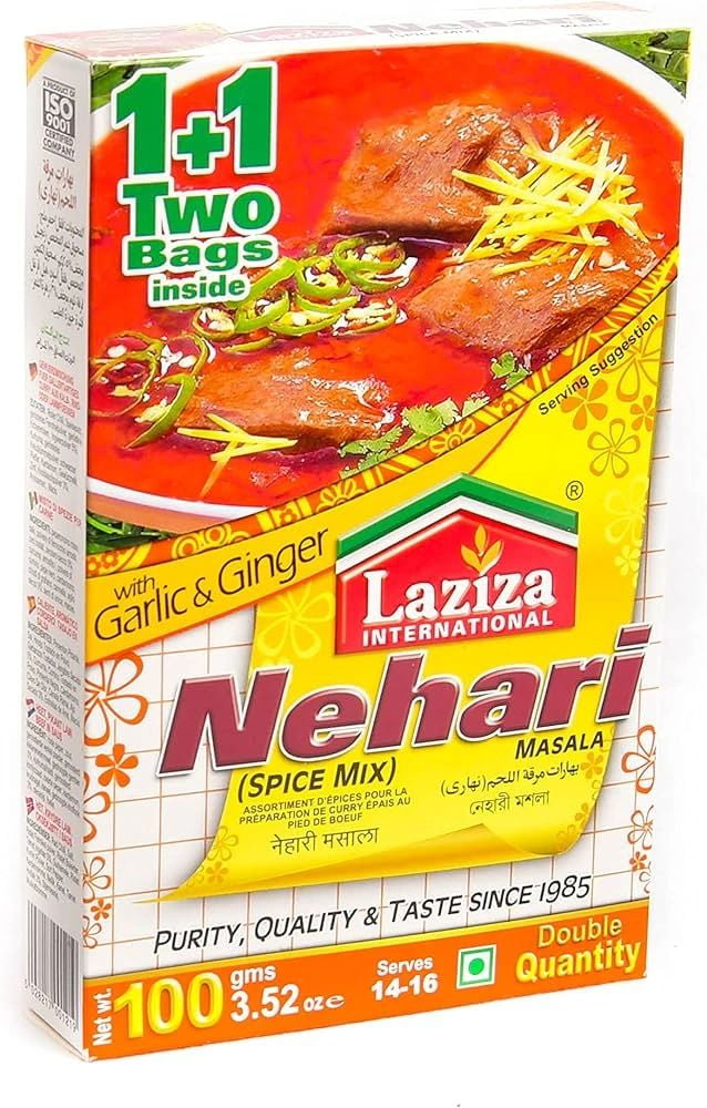 Laziza Nehari Masala 100g - Walmart.com
