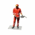 Lazsy 1:64 Gas Station Set Hand-Painted Gas Station Diorama DIY Model ...