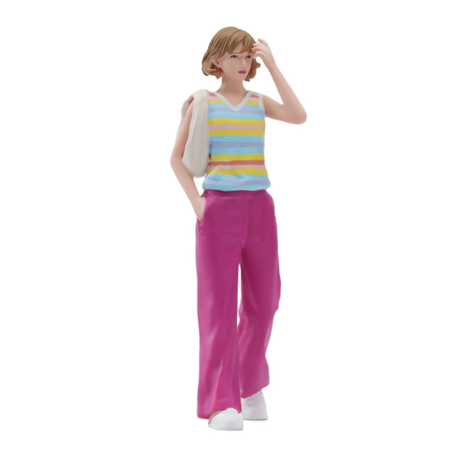 Lazsy Female Figure Dopamine Girl Painted Diorama Figure High Detailed ...