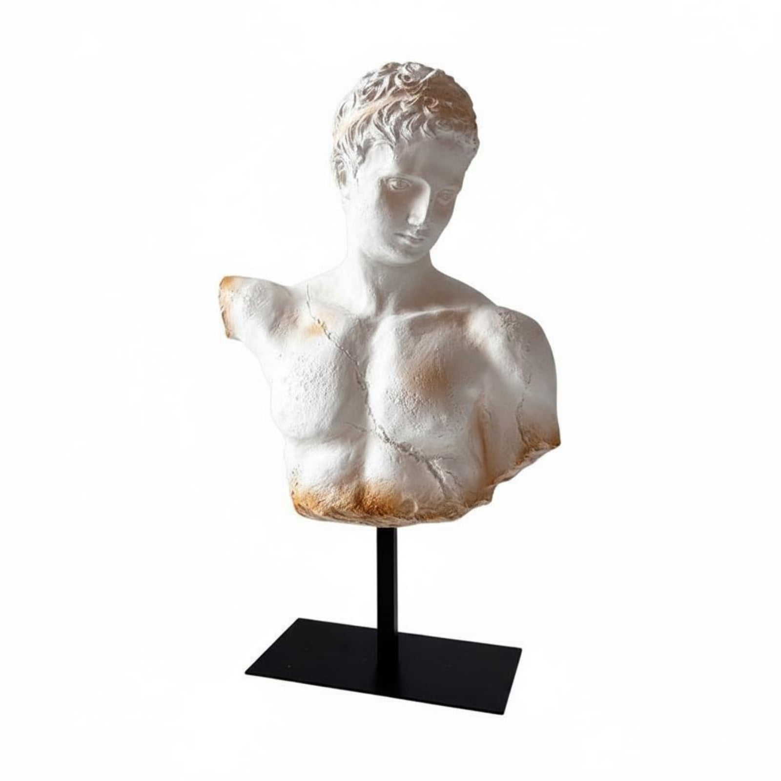 Lazsy French Bust Figurine European Style Bust Sculpture Artistic Resin ...