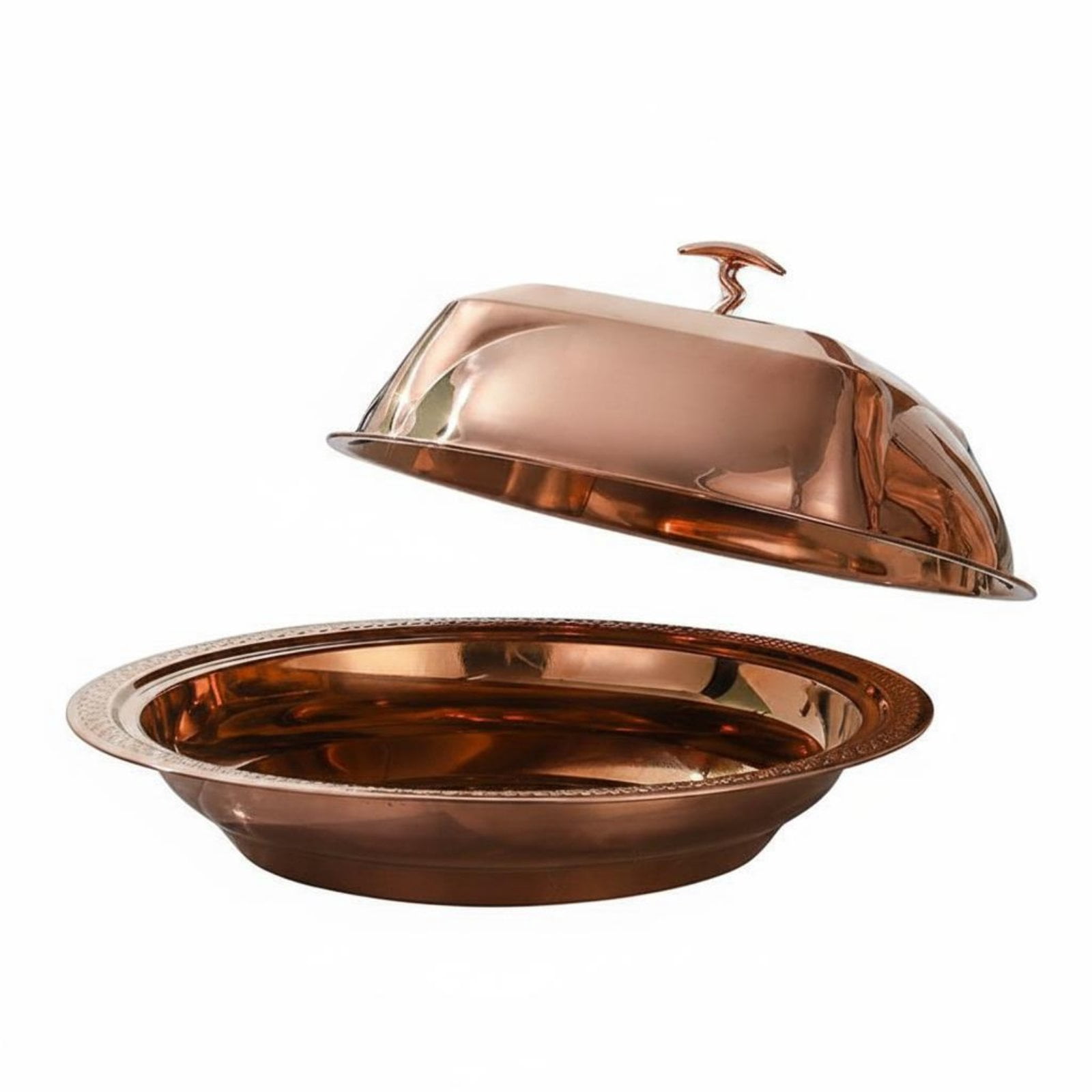 Lazsy Gold Stainless Steel Food Dome Rust Resistant Food Dome Cover ...