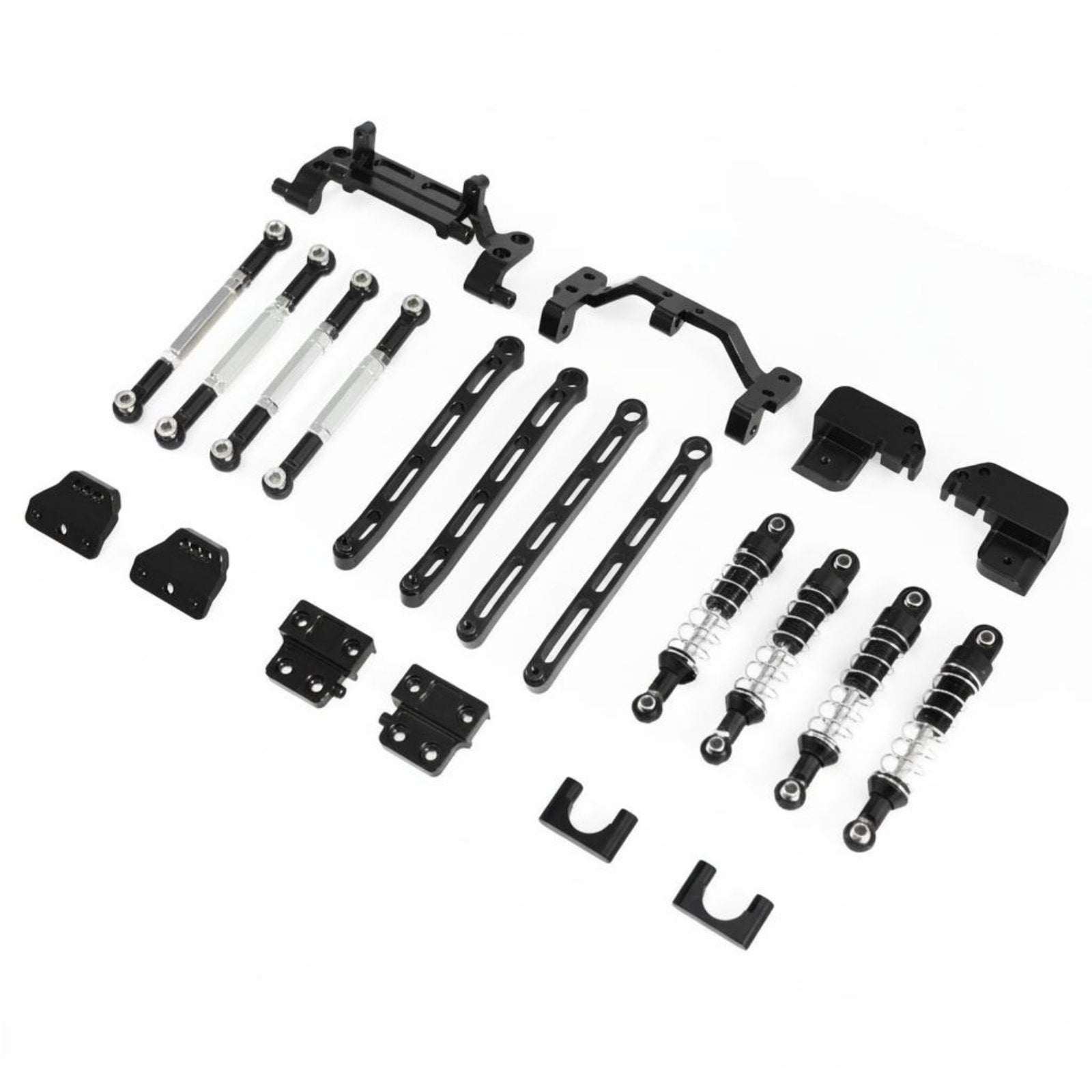 Lazsy Metal 4-Link Shock System Kit Construction RC Car Shocking ...