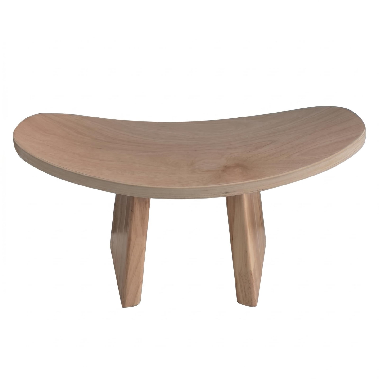 Lazsy Mindful Kneeling Stool Solid Wood Meditation Stool Curved Top ...