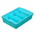 Lazsy Rectangular Organizer Tray Multipurpose Desktop Sundry Box ...