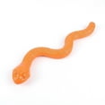 Lazsy Squeaky Snake Toy Oral Grinding Dog Toy Bite Resistant Pet Snake ...
