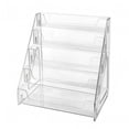 Lazsy Stepped CD Display Shelf Tiered CD Storage Rack Large Capacity ...