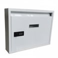 Lazsy passwords Lock Mailbox Secure Wall Mount Mailbox Easy Access ...