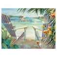Free Shipping! Masterpiece Art Gallery Lazy Beach Daze I by Kathleen ...