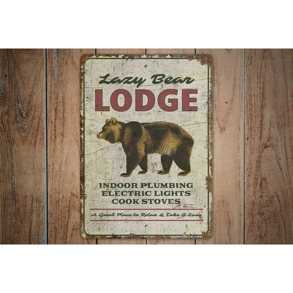 lodge bear decor