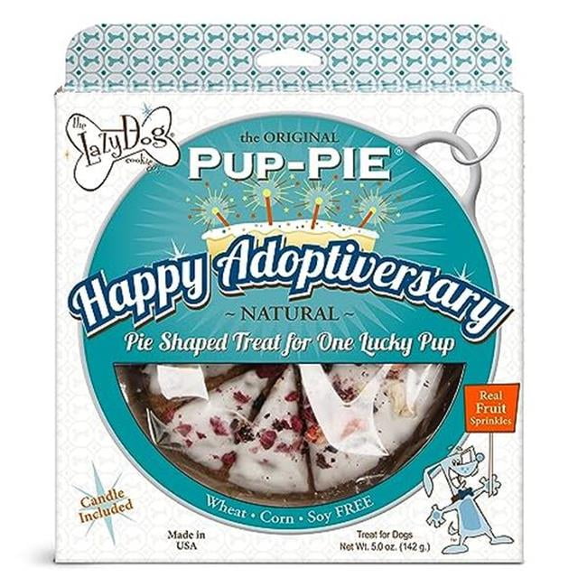 Lazy Dog Cookie 100928 5 oz The Original Pup-Pie Happy Adoption Day Dog ...