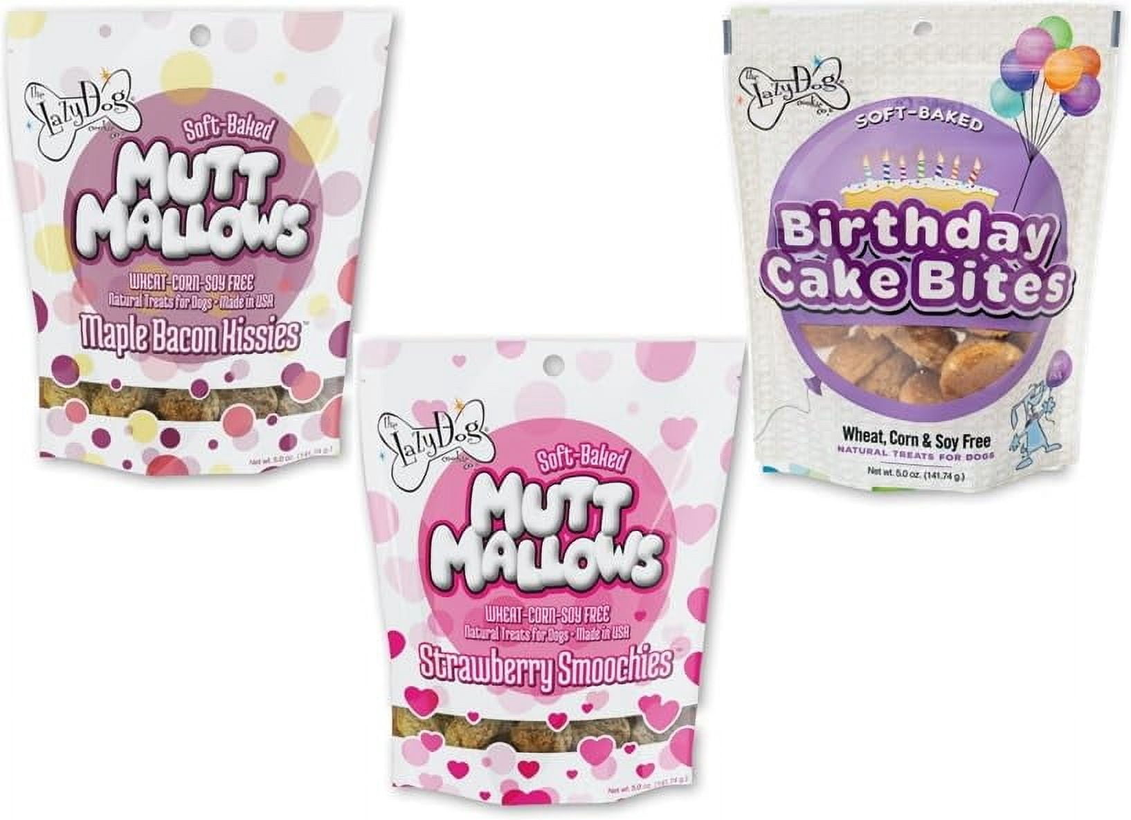 The Lazy Dog Cookie TMA2 Co. Mutt Mallows Soft Baked Dog Treats, Wheat ...