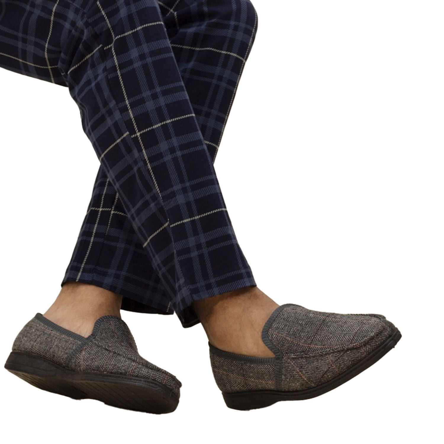 Lazy Dogz Mens Eisenhower Slippers - Walmart.com