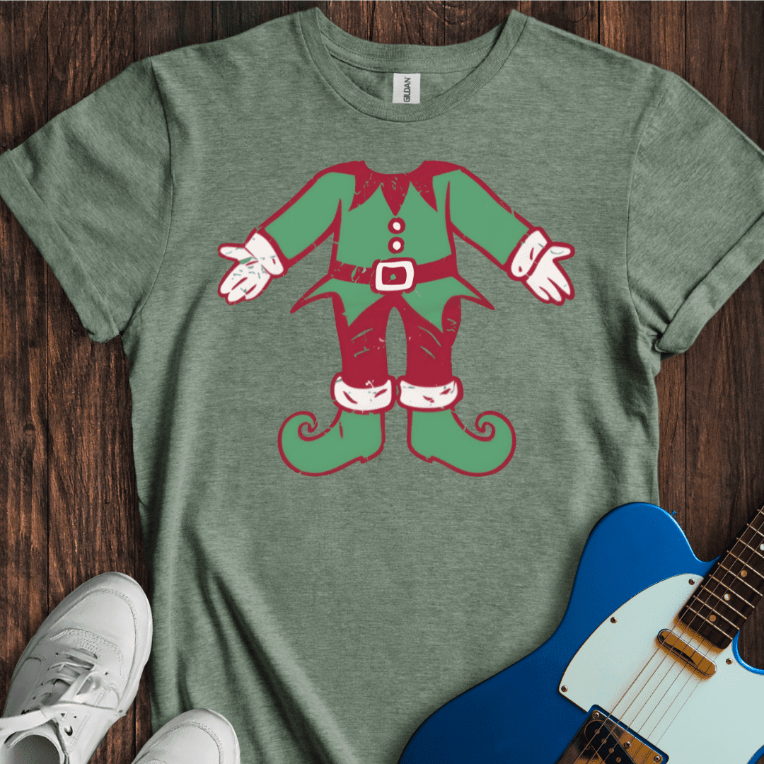 Lazy Elf Costume T-Shirt - Walmart.com