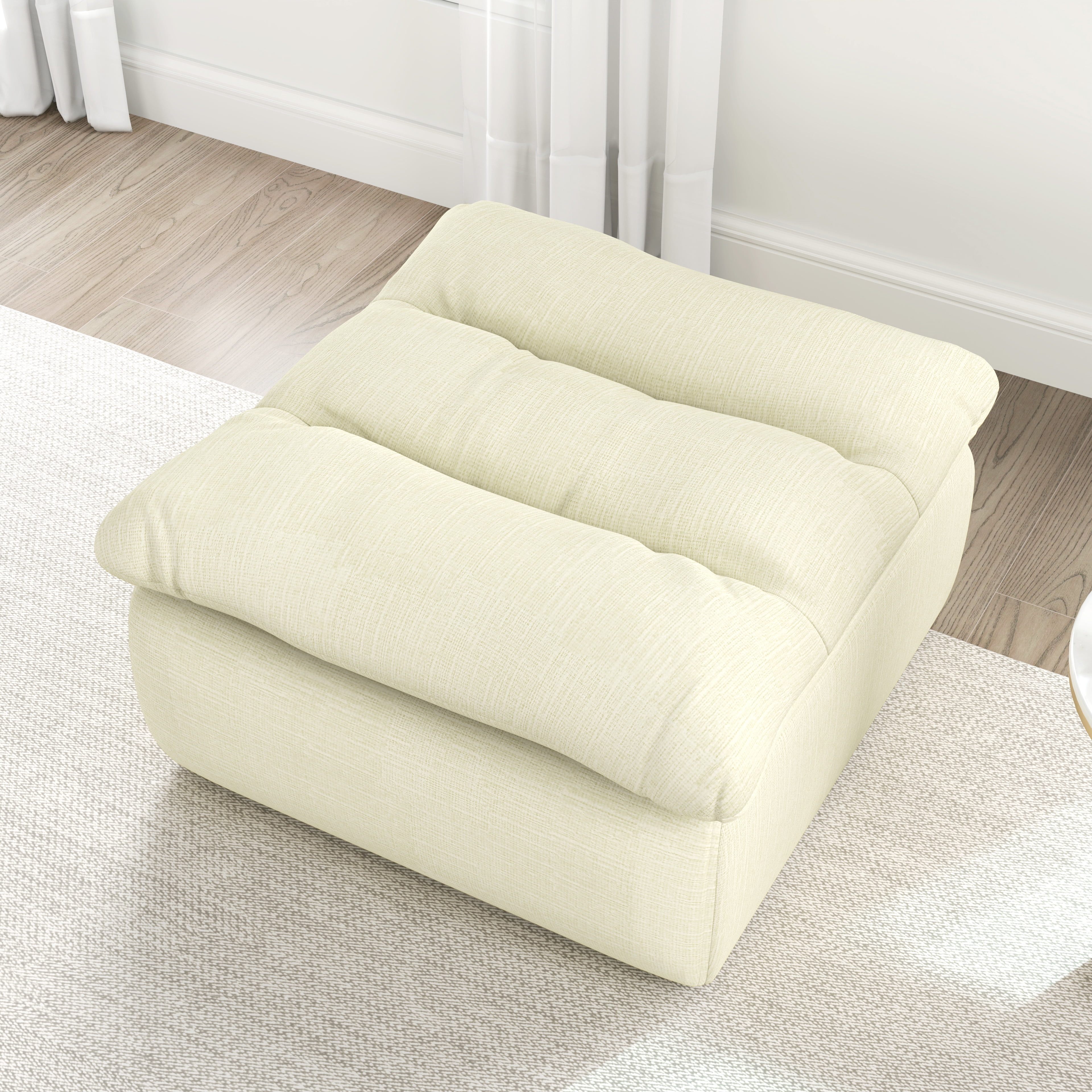 Lazy Floor Sofa,Modern armless and backless sofa chair,Comfy Accent ...