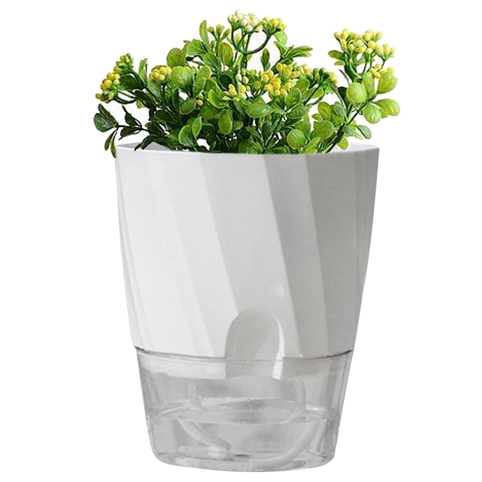Lazy Flower Pot, Self Watering Pots, Pots For Indoor Plants Wicking ...