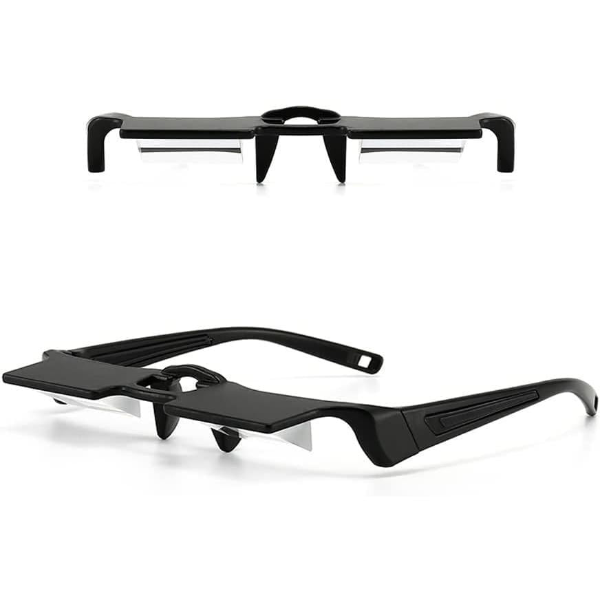 Lazy Glasses - Horizontal Reading Glasses - Upside Down 90 Degree ...