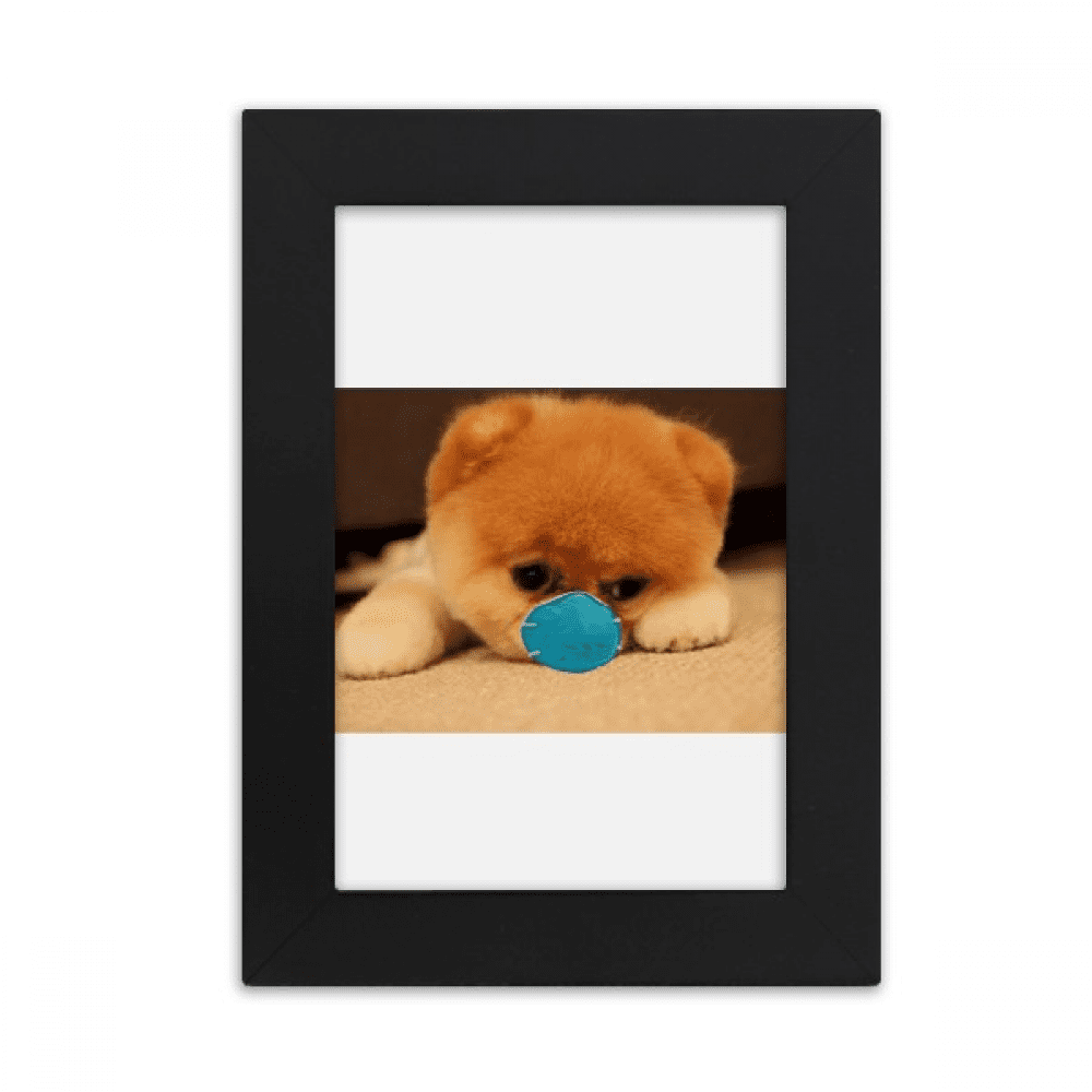 Lazy Head Lovely Pet Dog Expression Desktop Photo Frame Picture Display ...