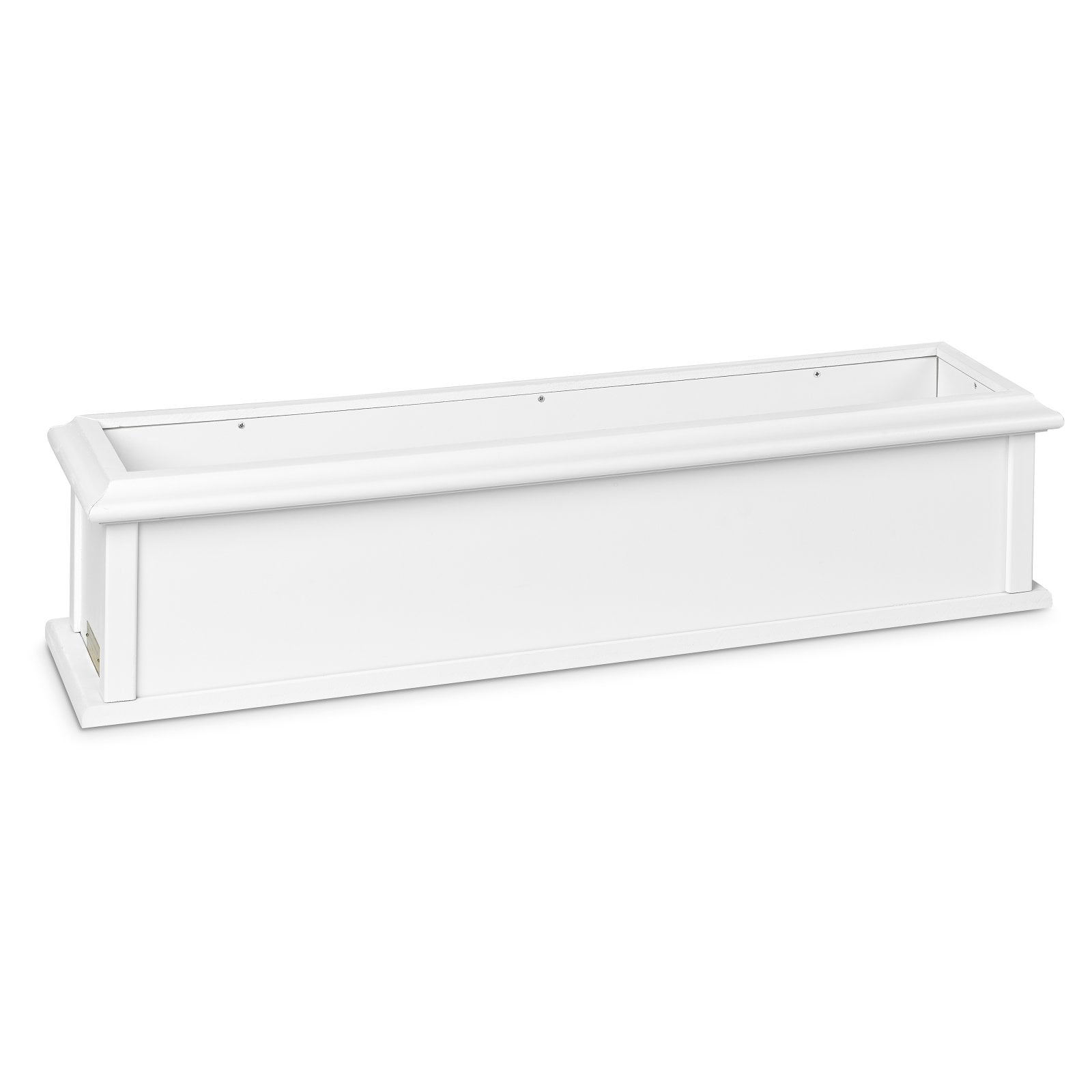 Lazy Hill Farm Designs Charleston White Vinyl Window Box - 48 ...
