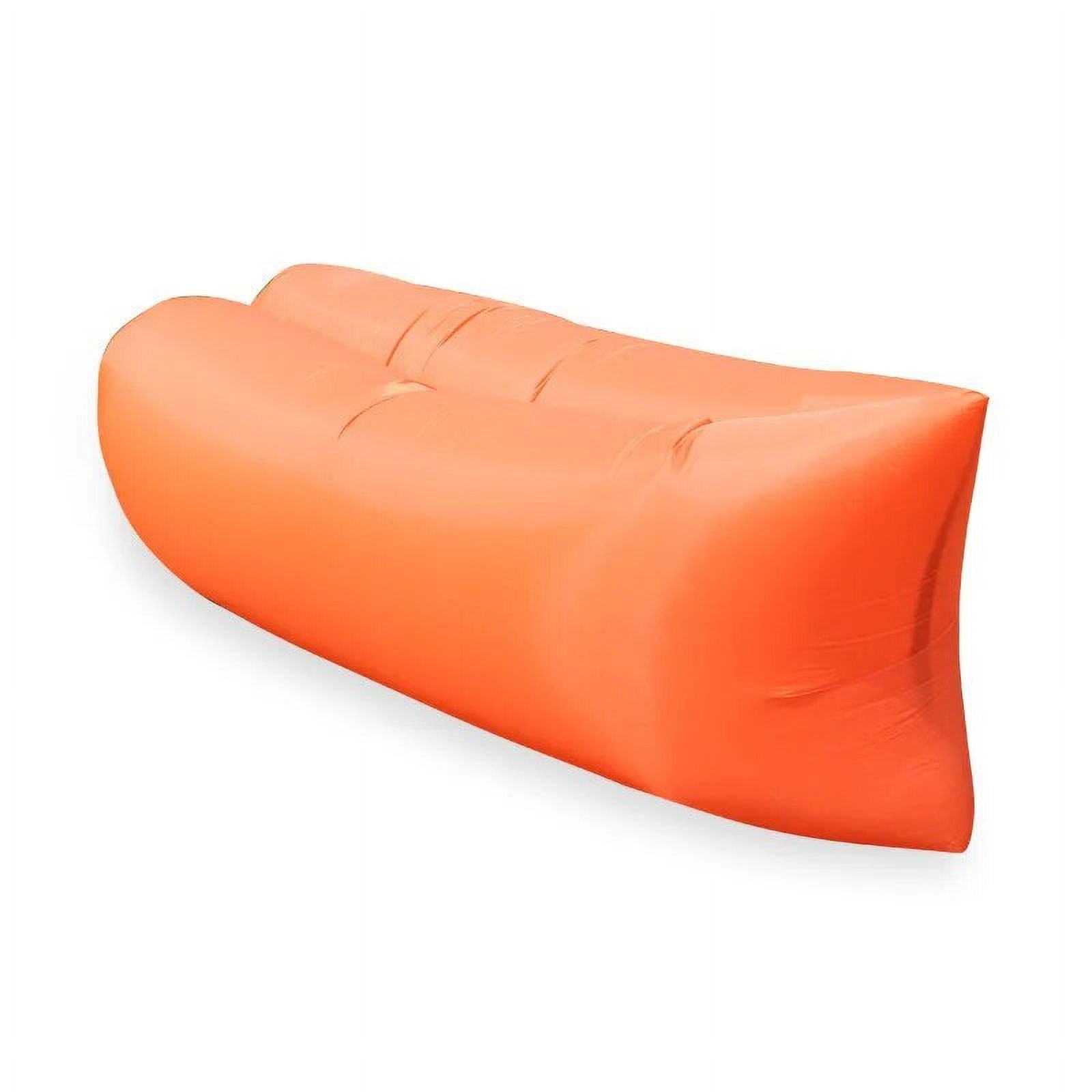Lazy Inflatable Sofa Outdoor Portable Beach Air Sofa Folding Camping ...