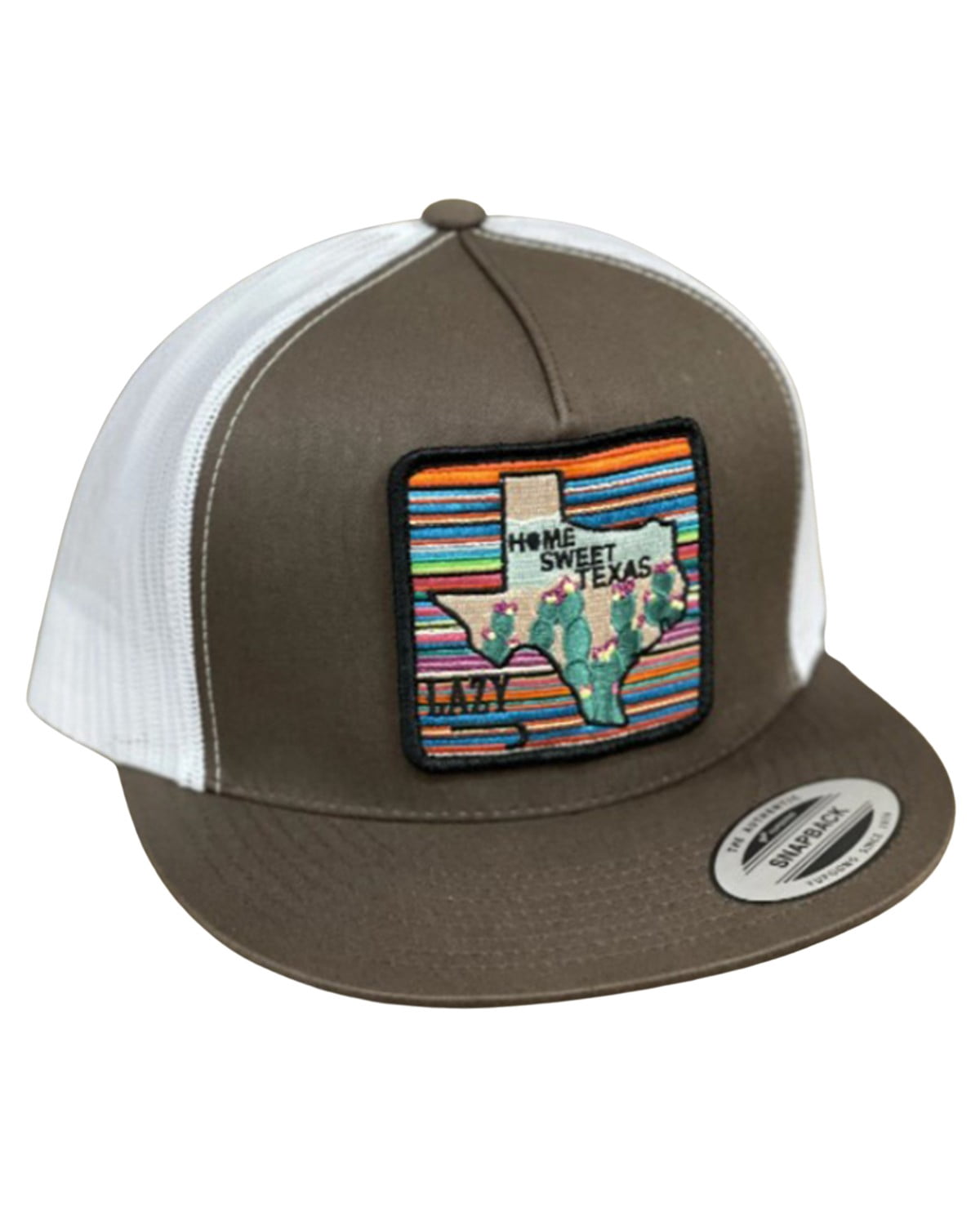 Lazy J Ranch Wear Men's Home Sweet Texas Serape Patch Mesh-Back Ball ...