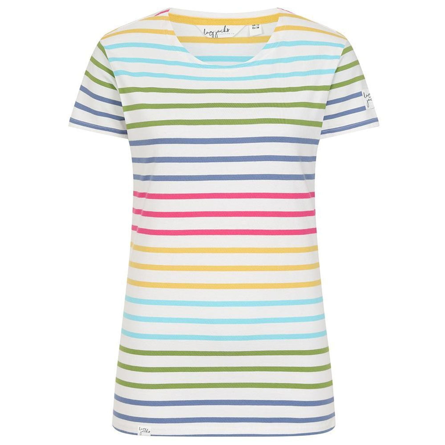 Lazy Jacks Womens Breton Top - Walmart.com