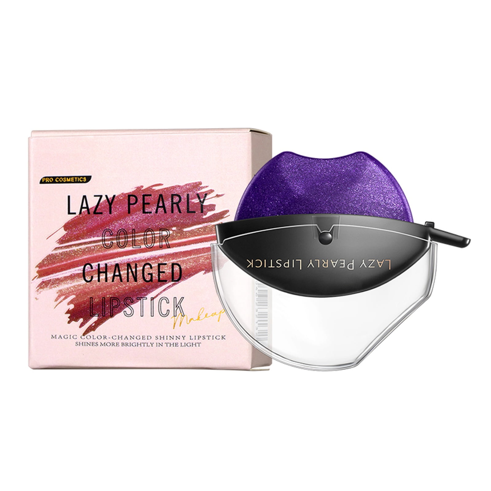Lazy Lipstick, Pearl Lipstick Magic Color Changing Lipstick, Labiales ...