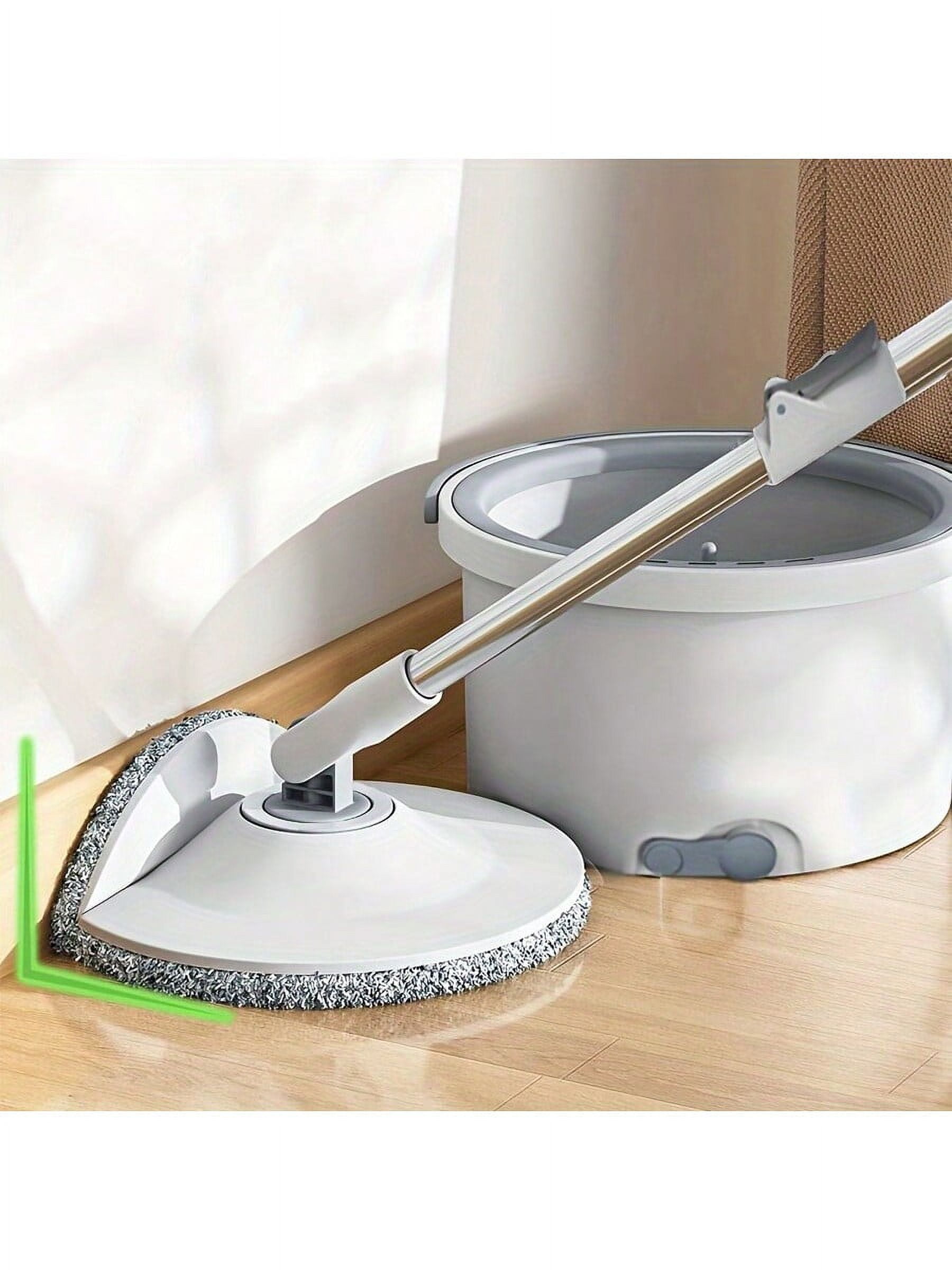 Lazy Mop Set, Hands-Free Household Mop, Mop With Bucket, Mop With 2 ...