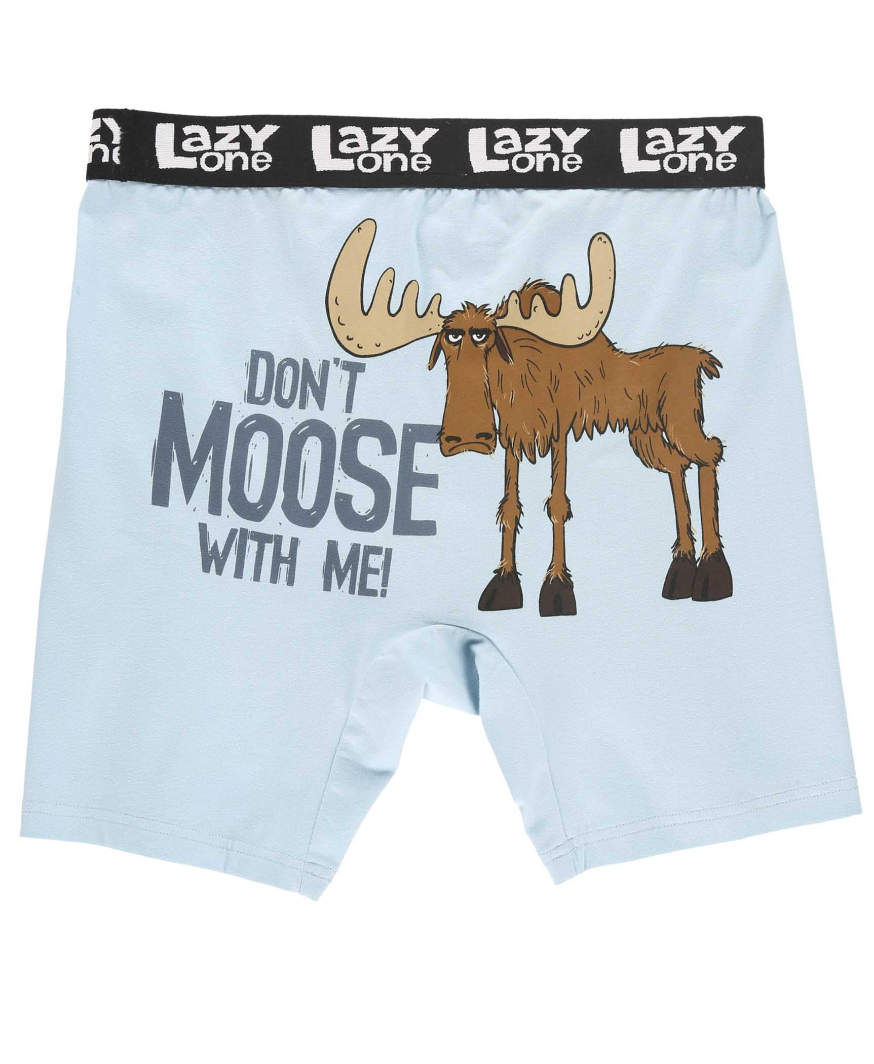 Lazy One Funny Animal Boxer Briefs for Men, Underwear for Men, Comical ...