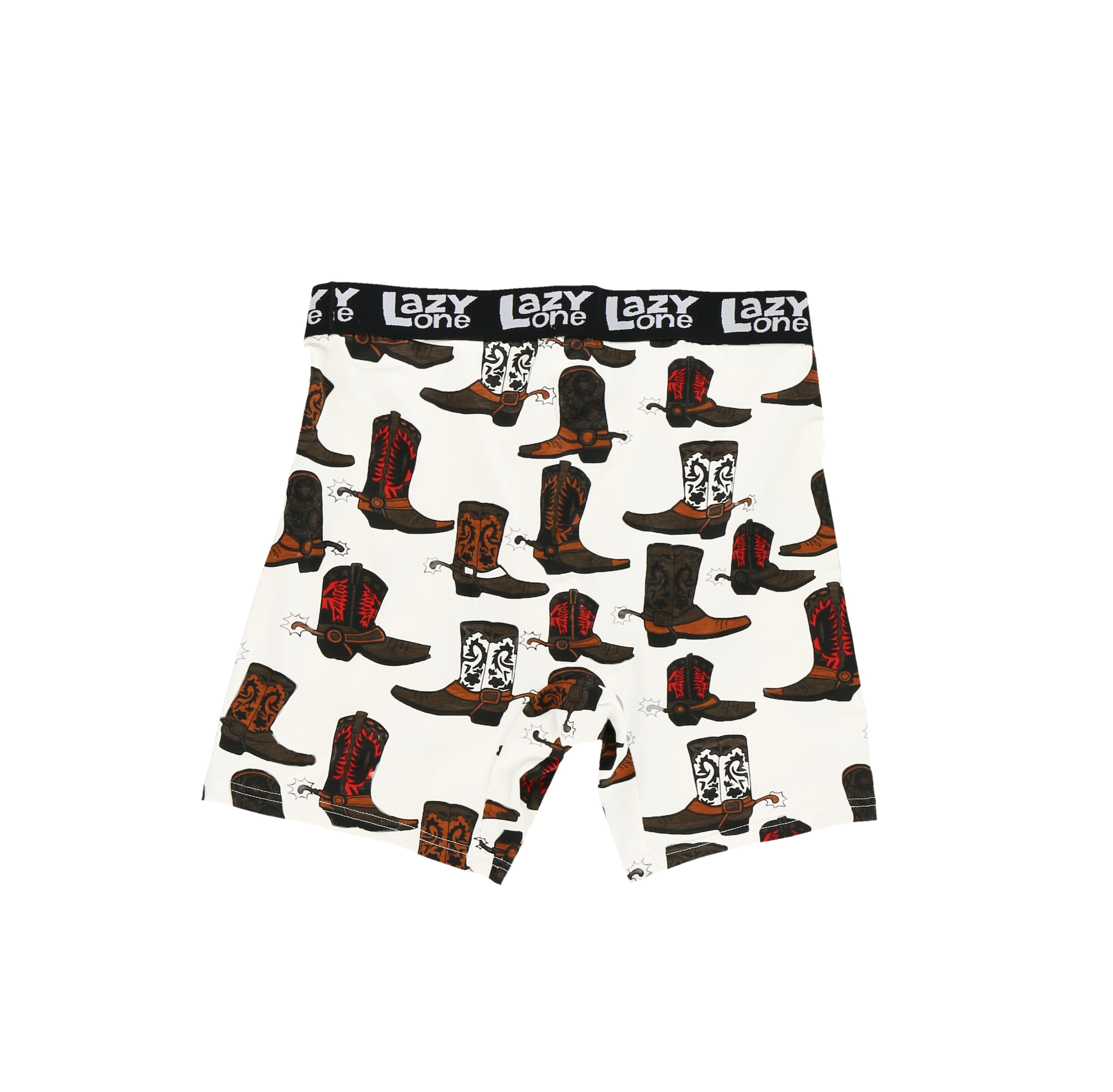 Lazy One Funny Boxer Briefs for Men, Underwear for Men, Western, Cowboy ...