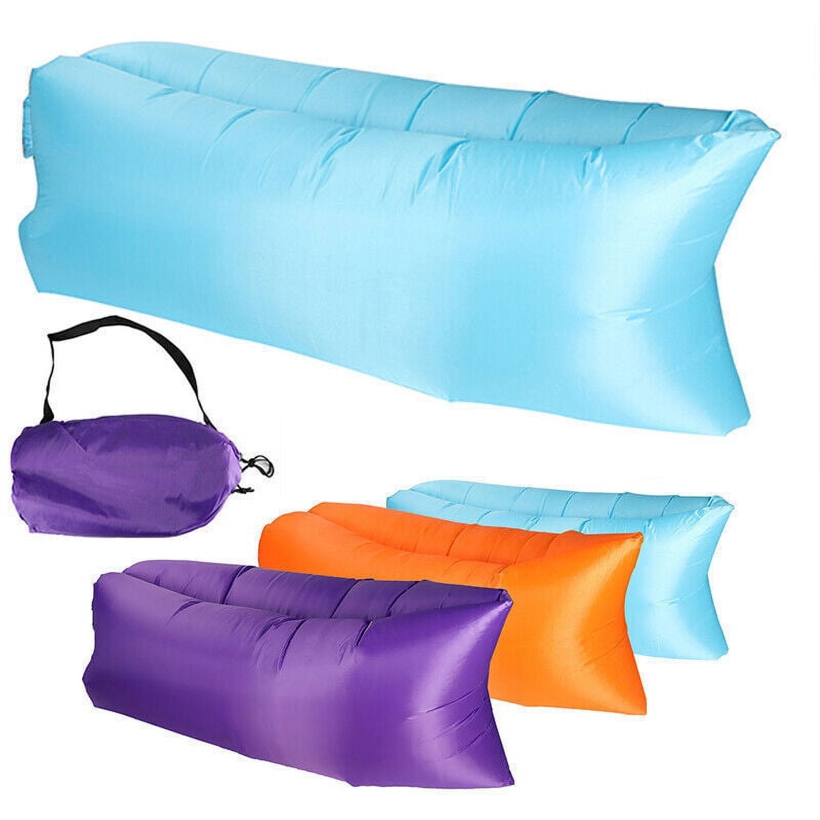 Lazy Outdoor Inflatable Sofa Air Bed Lounger Sofa Sack Hangout Camping ...