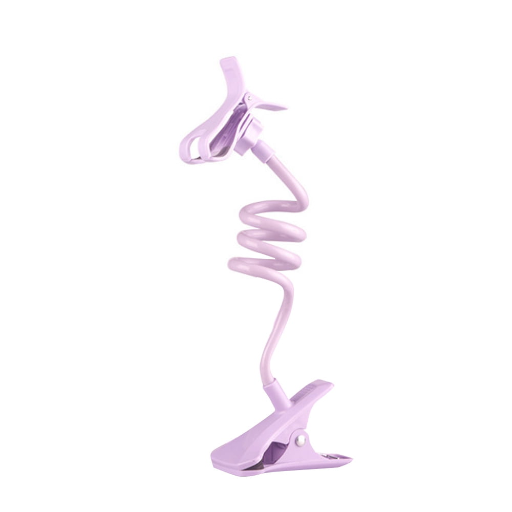 Lazy Phone Holder Cell Phones Clip Stand Handsfree 360°Gooseneck ...