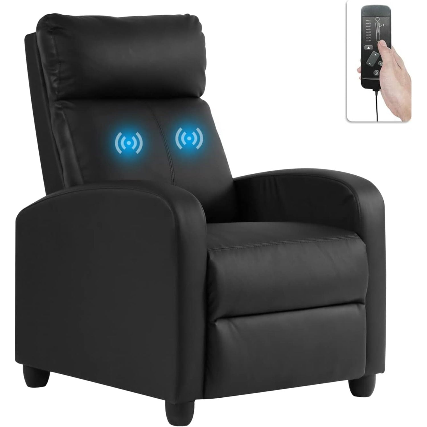 Lazy Recliner Massage Recliner Chair Living Room Sofa Reading Chair 3341