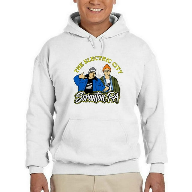 Lazy Scranton Electricity Hoodie Men The Office, Male Small - Walmart.com