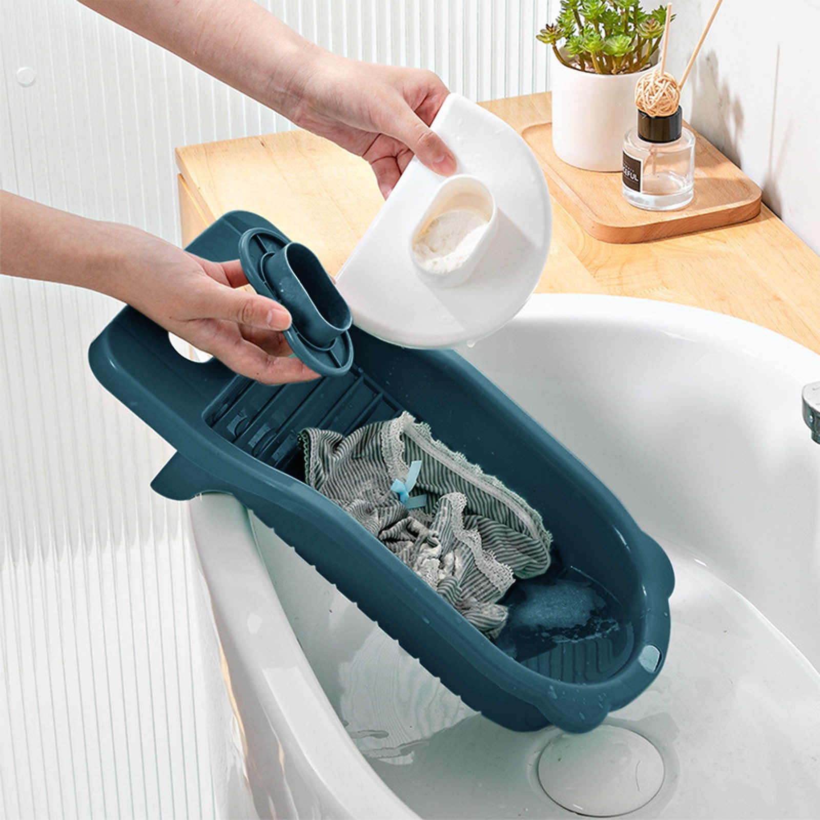 Lazy Sock Washing Tool - Washboard, Household Manual Washing Board Mini ...