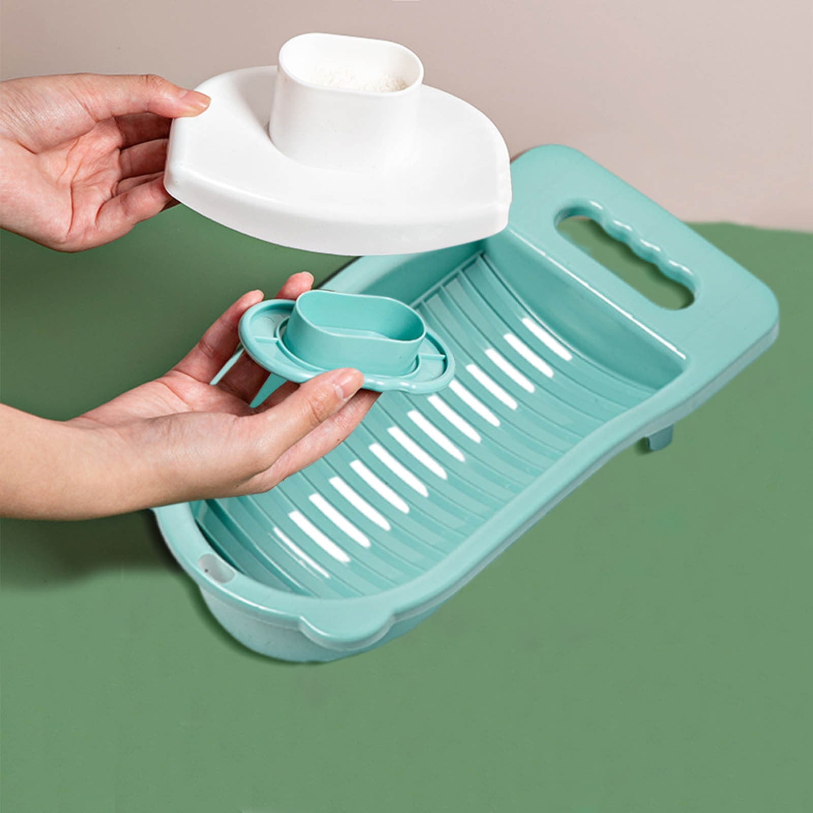 Lazy Sock Washing Tool - Washboard, Household Manual Washing Board Mini ...