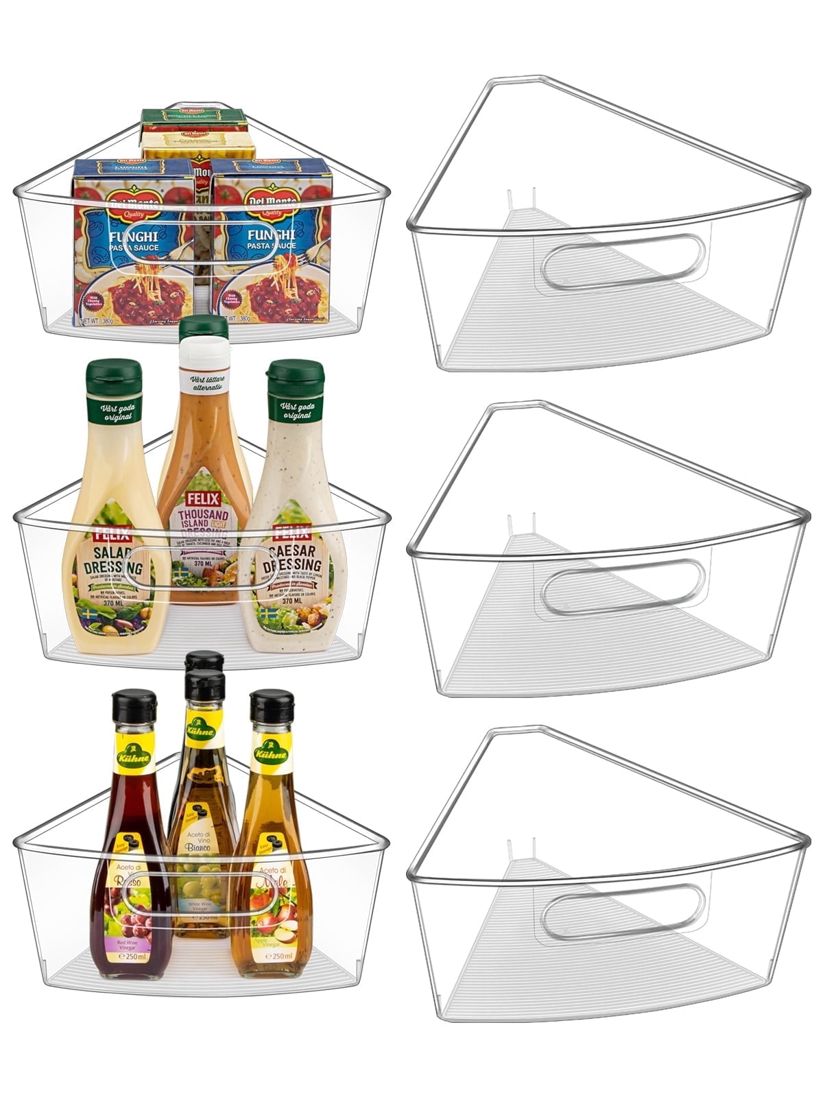 Lazy Susan Storage Bins