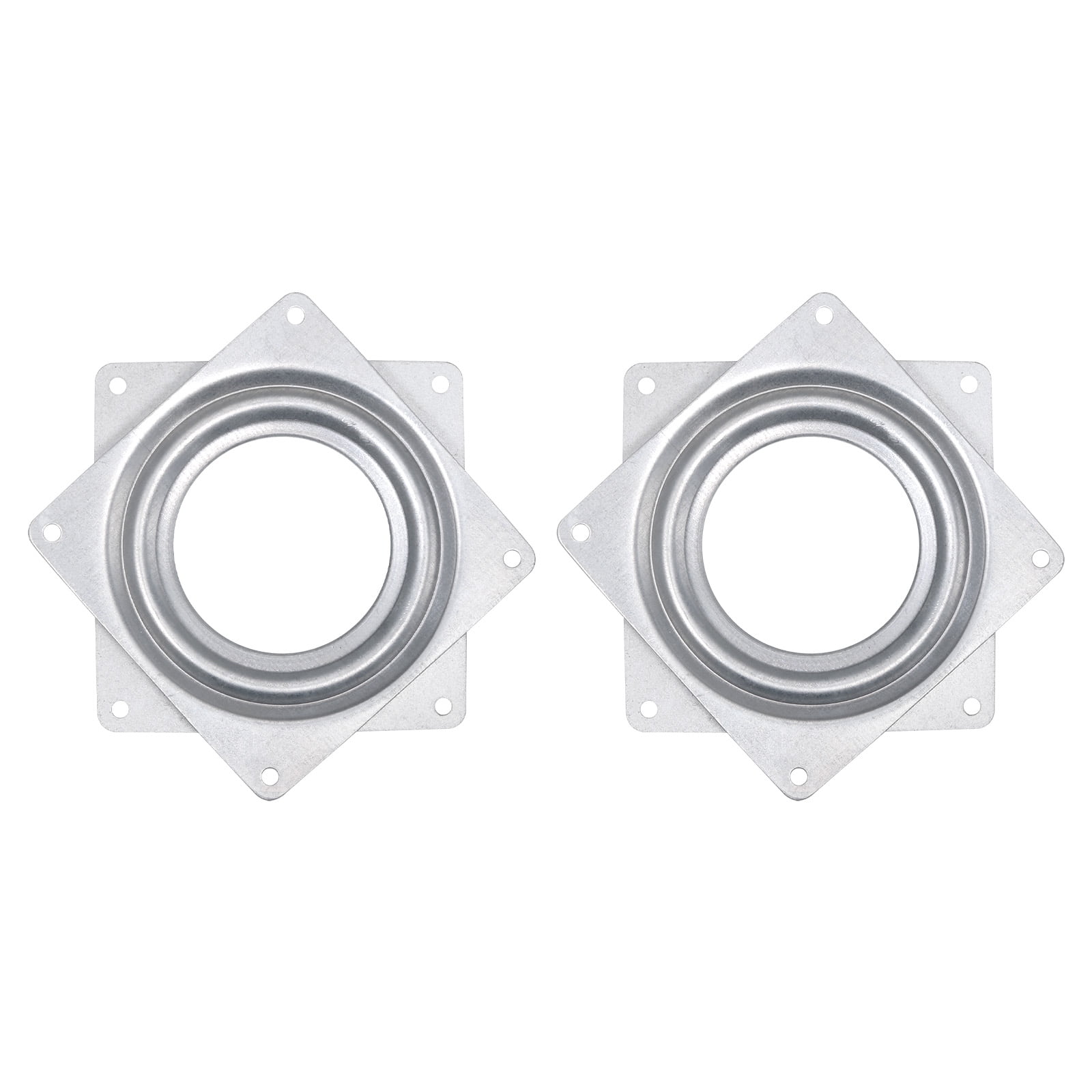 Lazy Susan Hardware, 2Pack 4 Inch Iron Square Ball Bearing Rotating ...