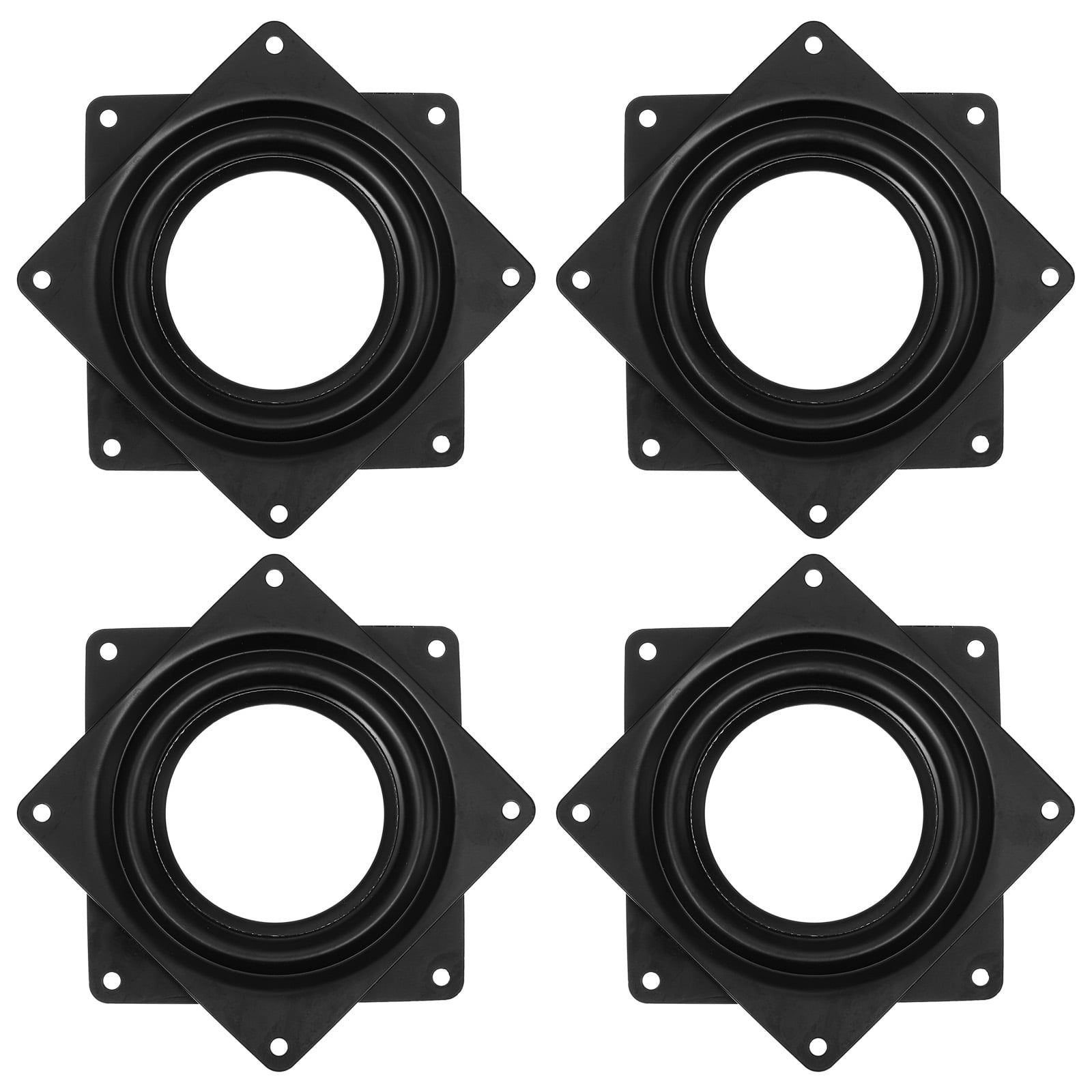 Lazy Susan Hardware, 4Pack 3 Inch Iron Square Ball Bearing Rotating ...
