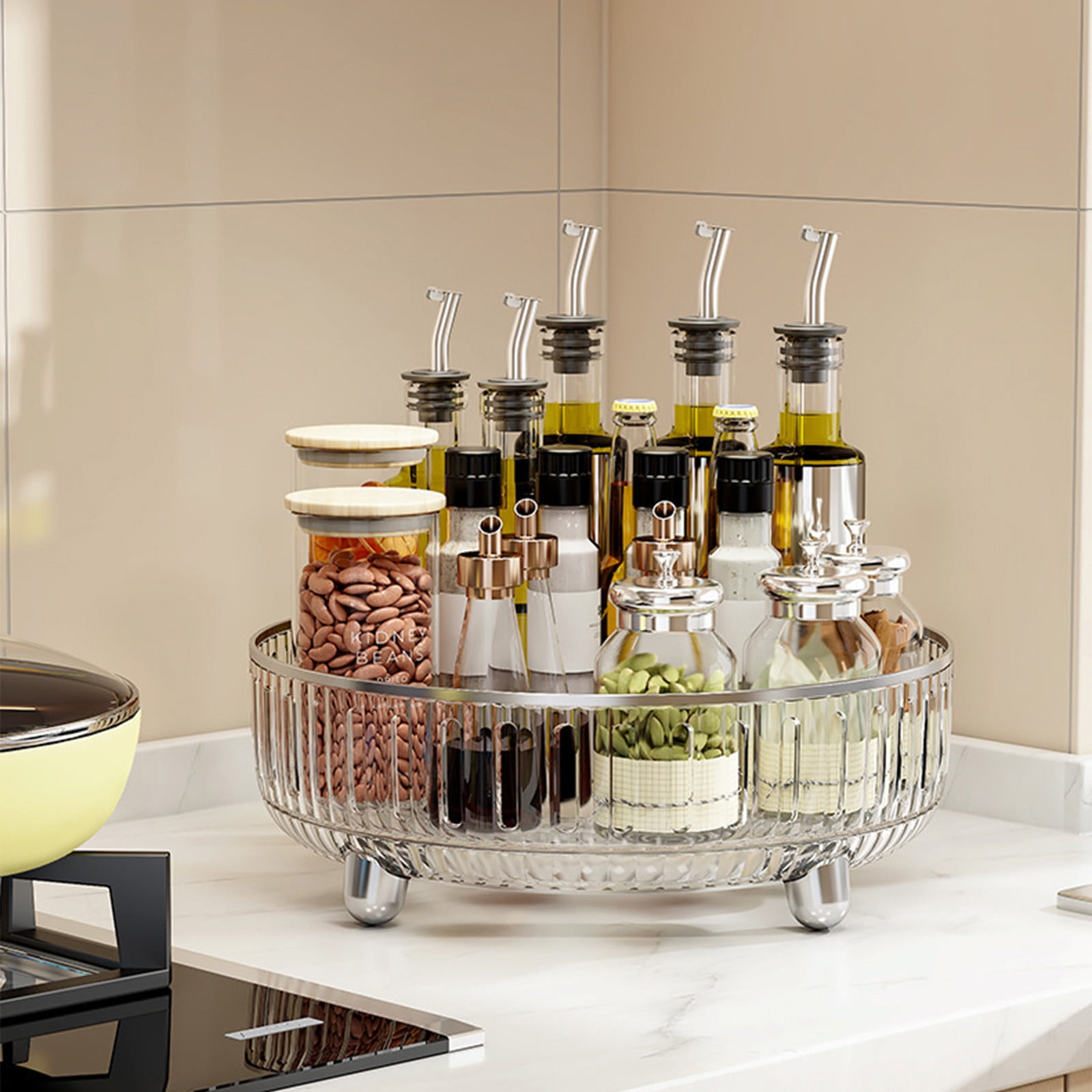 Lazy Susan, Makeup Perfume Organizer, Rotating Turntable Organizer for ...