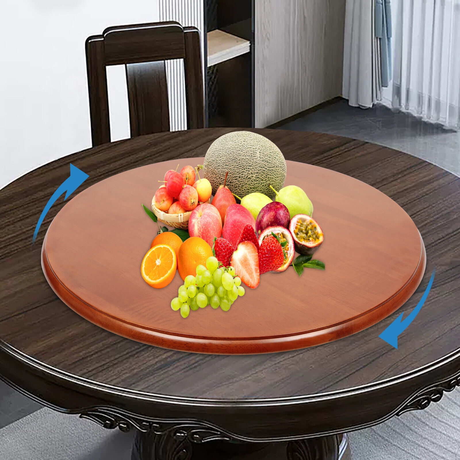 Lazy Susan Organizer for Table Turntable Organizer 27.56'' Rotating ...
