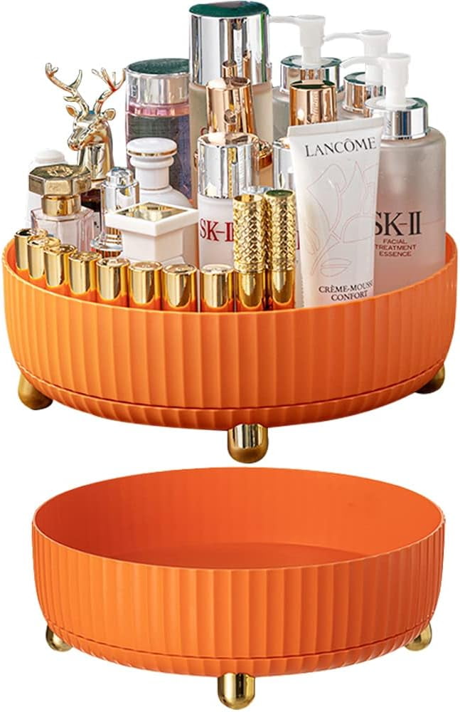 Lazy Susan Rotating Storage Organizer Turntable Spice Holder for ...