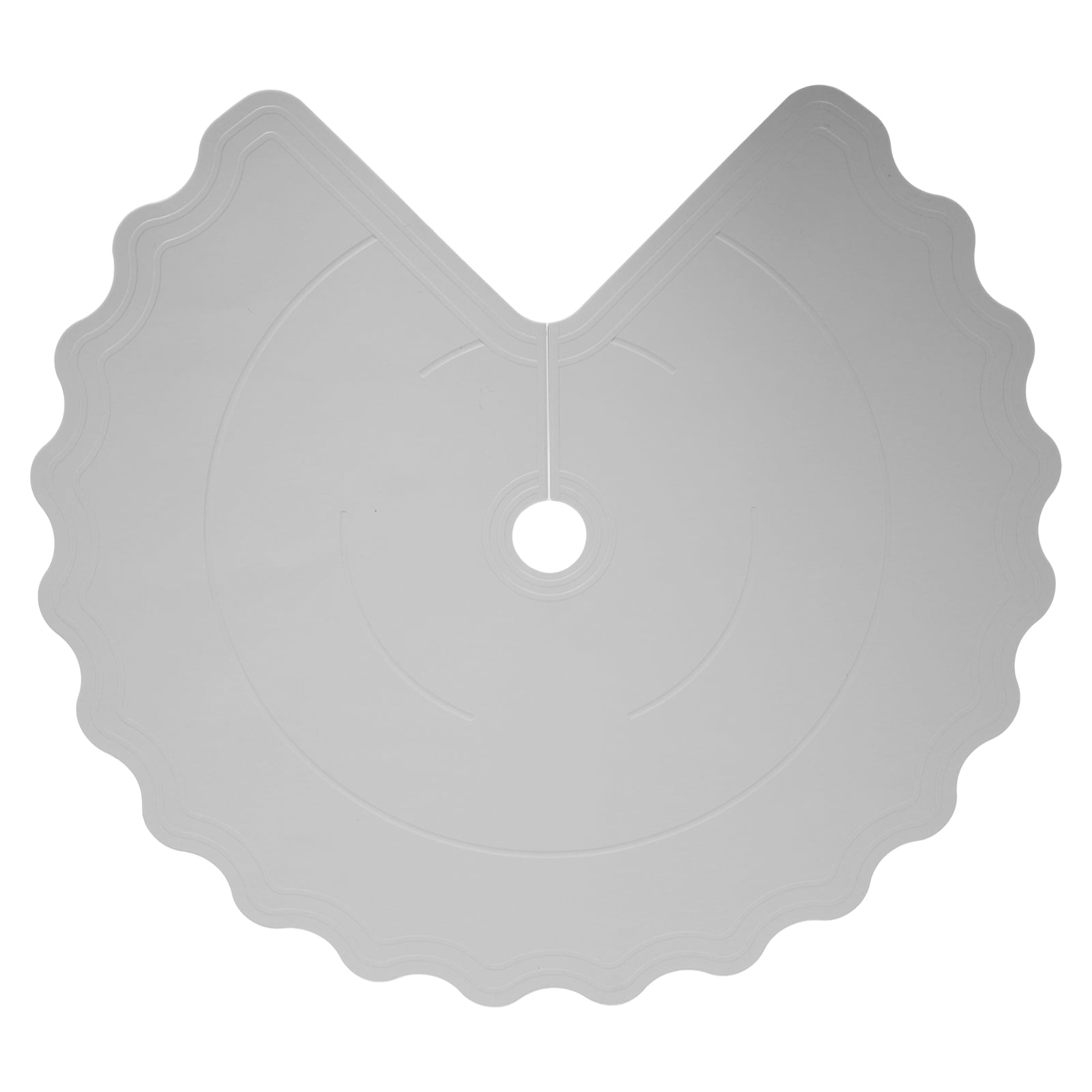 Lazy Susan Shelf Liner Bottom Pad Drawer Transparent Round Grey ...