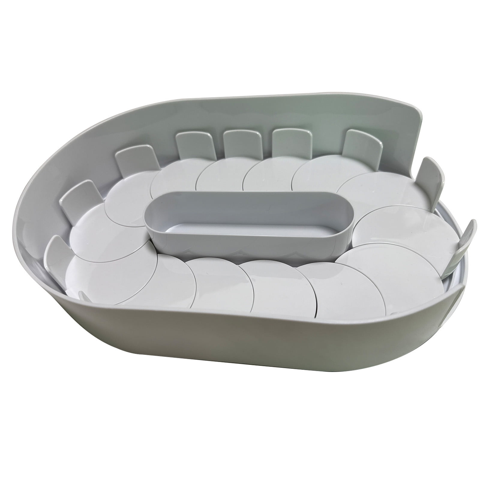 Lazy Susan Turntable for Cabinet,Rectangular Turntable Cupboard ...